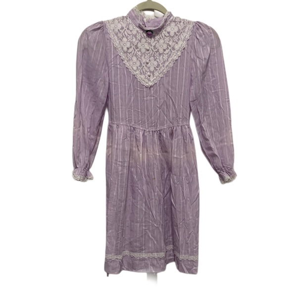 Vintage Havana | Dresses | Vintage Ann Marilyn Purple Cottagecore High ...